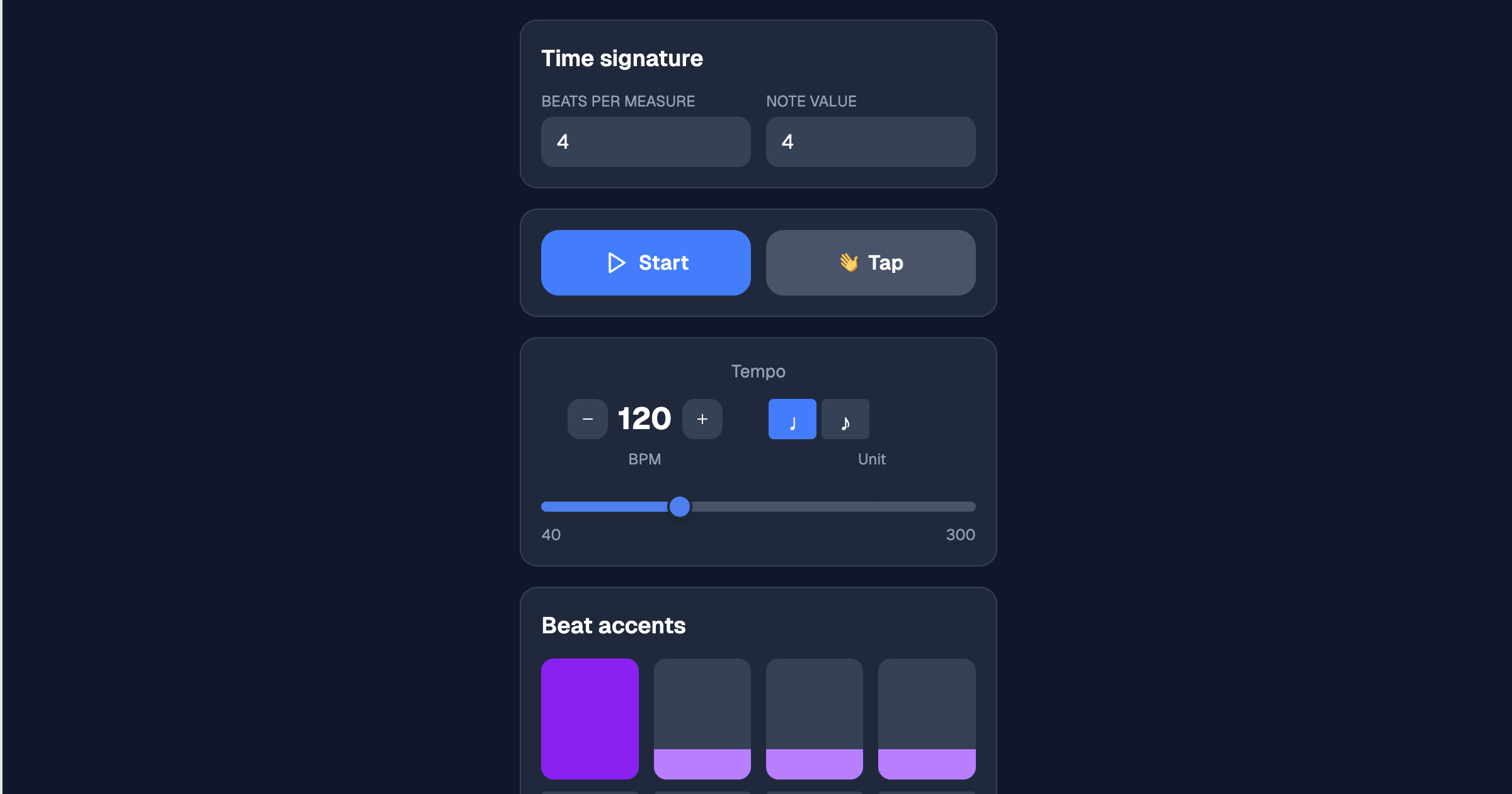 Free Online Metronome With Subdivisions - Perfect Rhythm Practice Tool